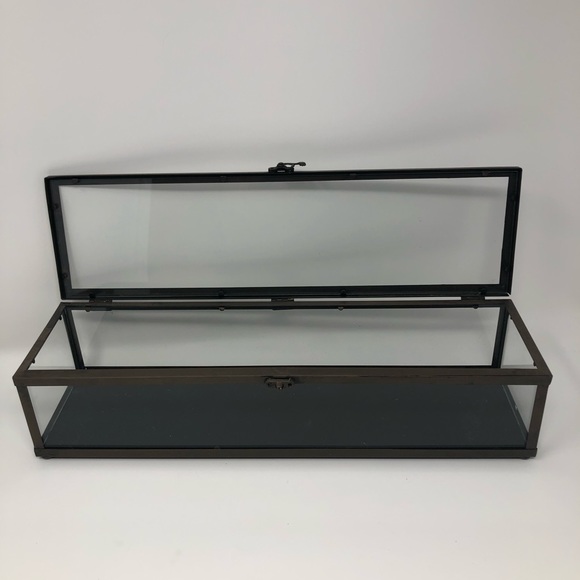 Nordstrom | Accents | Nwt Glass Box With Hinged Top | Poshmark